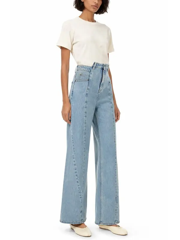 MAISON MARGIELA Wide Leg Jeans - Denim