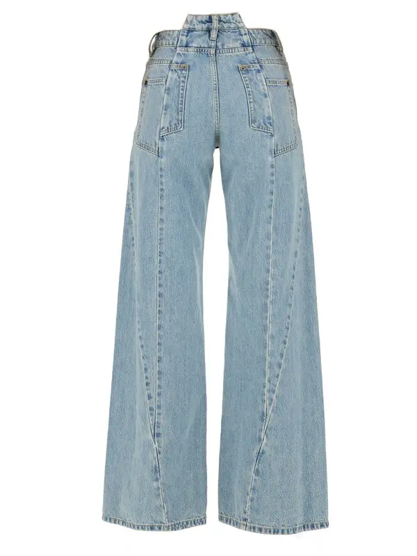 MAISON MARGIELA Wide Leg Jeans - Denim