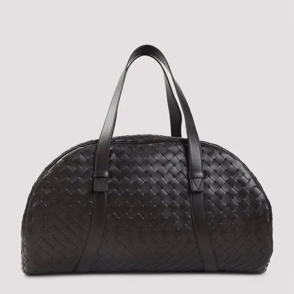 Bottega Veneta Woven Leather Handbag - Brown