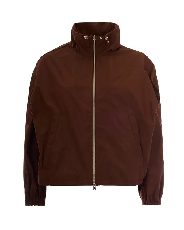 Herno Zip-up Jacket - Cuoio