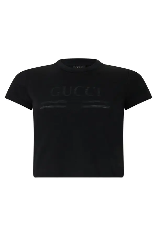 Gucci Cotton Blend Minimalist T-shirt For