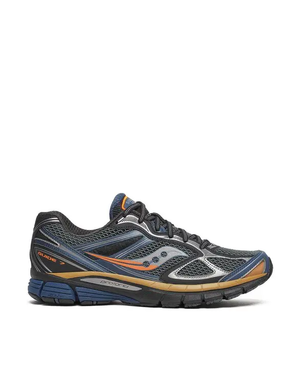 Saucony Guide 7" Athletic Lace-up Sneakers - Key Largo/black