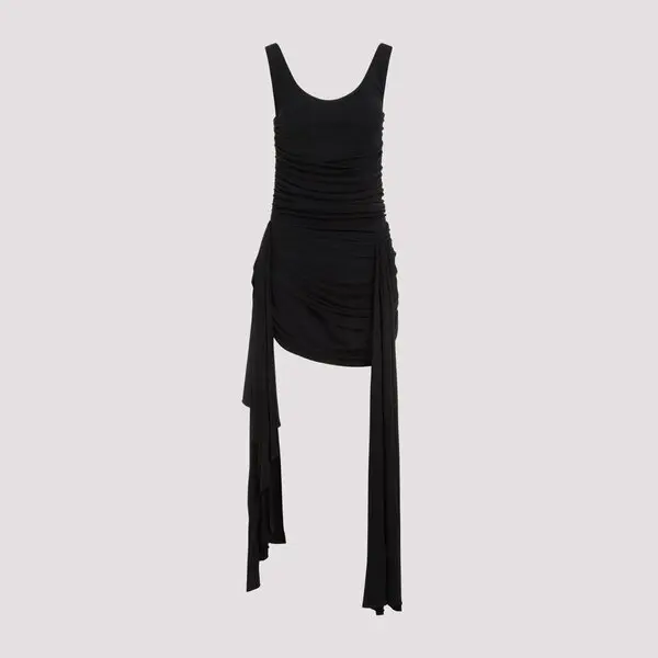 MUGLER Draped Mini Dress