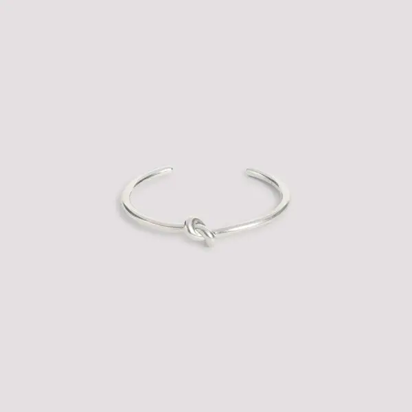 Celine Knot Cuff Bracelet - Metallic