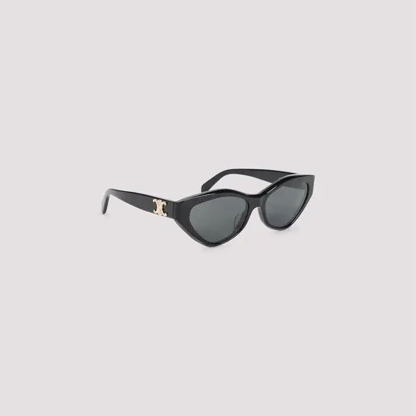 Celine Geometric Cat-eye Sunglasses - Black