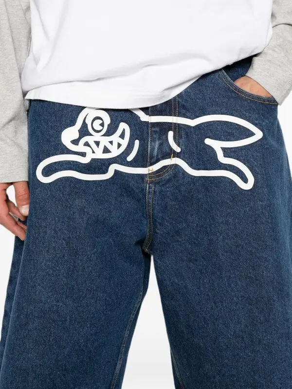 ICECREAM Denim Cargo Shorts