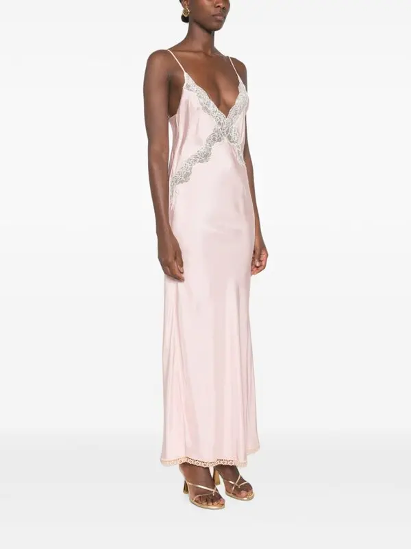FORTE_FORTE Long Slip Dress