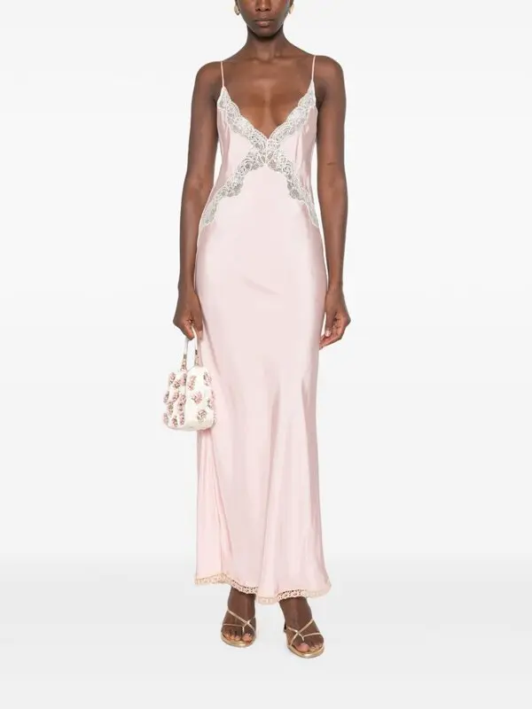 FORTE_FORTE Long Slip Dress