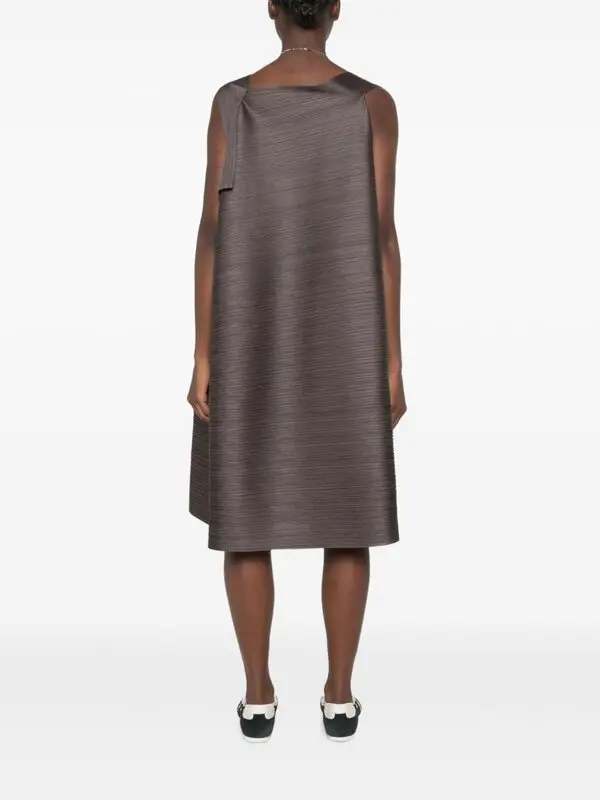 Issey Miyake Pleated Midi Dress