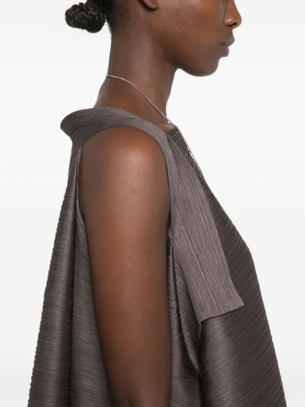 Issey Miyake Pleated Midi Dress