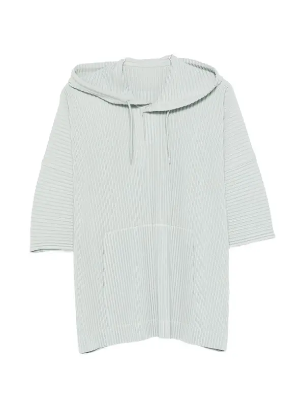 Issey Miyake Hooded T-shirt - Grey