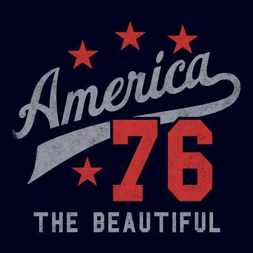 LOST GODS The Beautiful America 1776 Graphic T-shirt