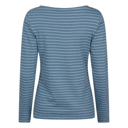 Mountain Warehouse St Ives Crew Neck Striped Top - Blue
