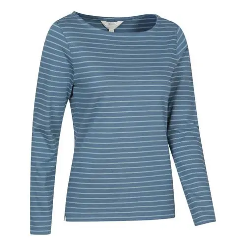 Mountain Warehouse St Ives Crew Neck Striped Top - Blue