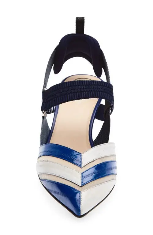 Fendi Colibri Slingback Pumps