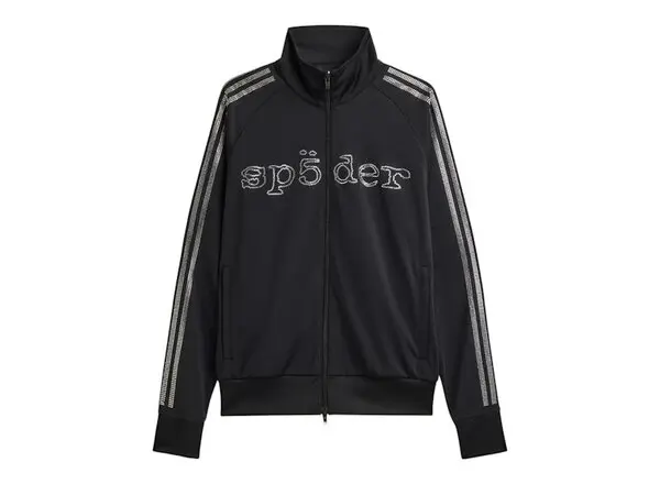 Adidas X Sp5der Rhinestone Track Top - Black