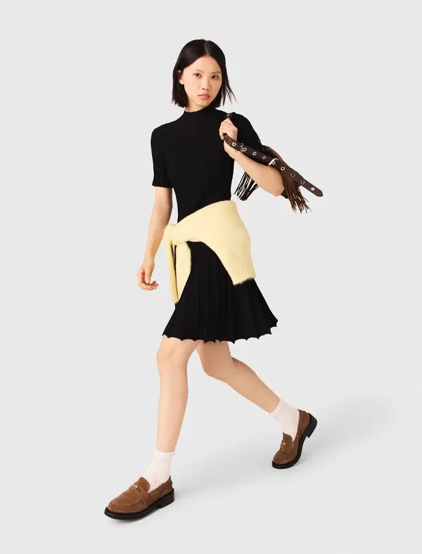 Maje Short Knit Dress