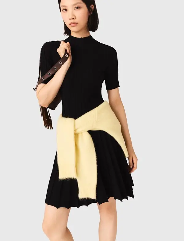 Maje Short Knit Dress