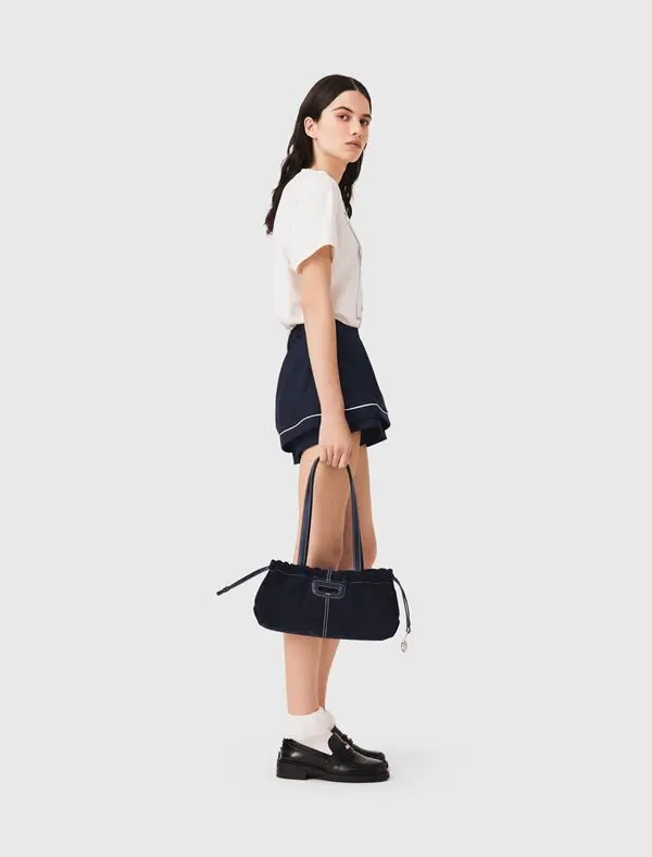 Maje Layered-effect Suit Shorts