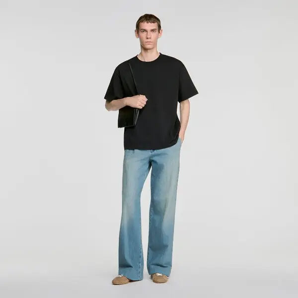 Sandro Oversized T-shirt - Black