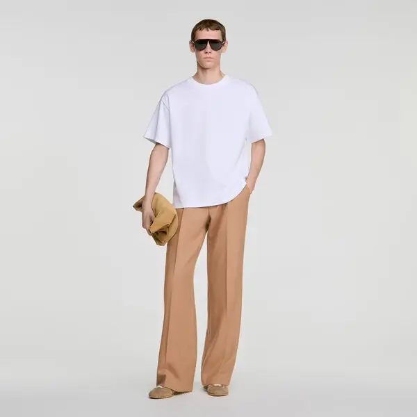 Sandro Oversized T-shirt - White