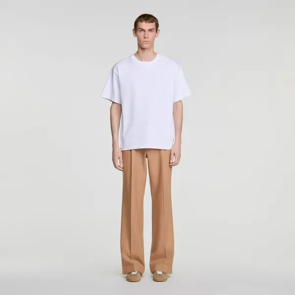 Sandro Oversized T-shirt - White