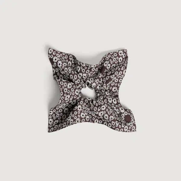 Sandro Floral-print Scrunchie