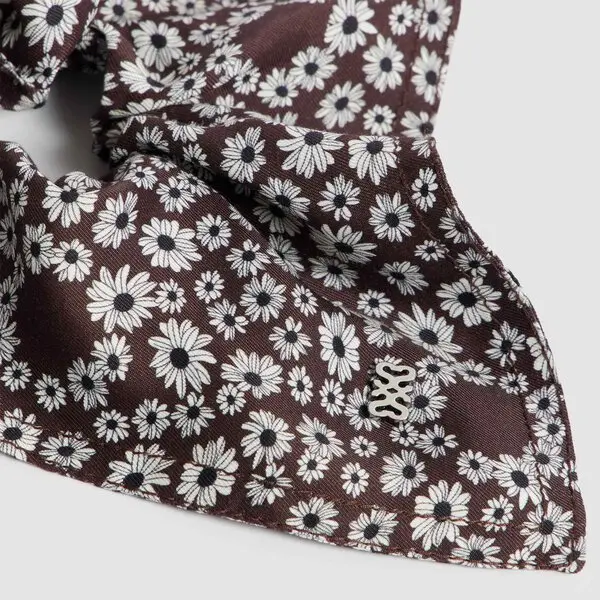 Sandro Floral-print Scrunchie