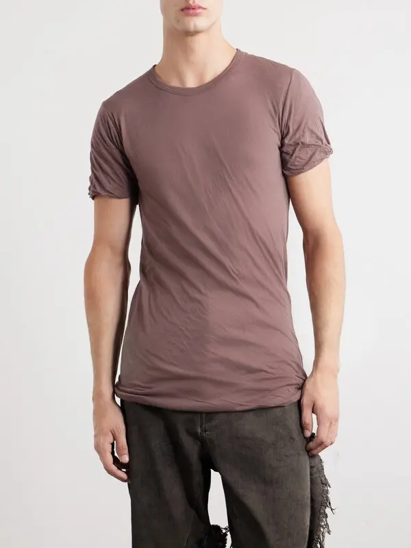 Rick Owens Double Cotton T-shirt