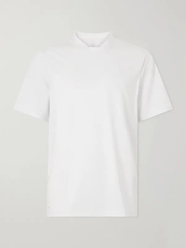 On Court Recycled Dry-tec™ And Mesh T-shirt - White