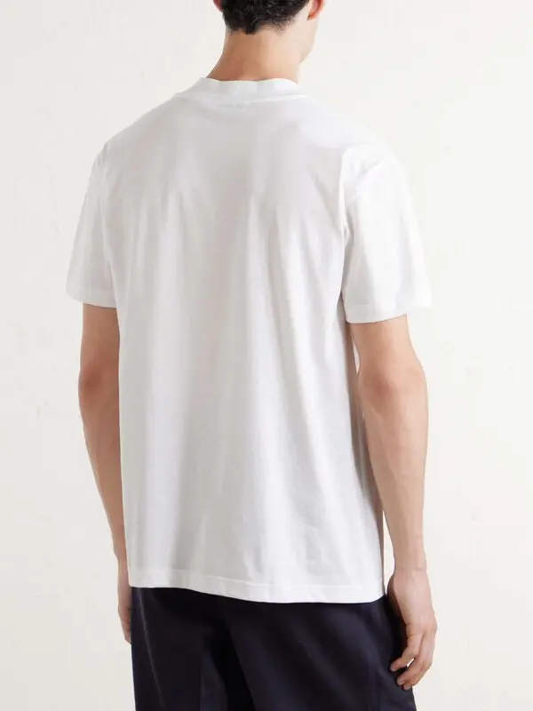 LARDINI Cotton-jersey T-shirt