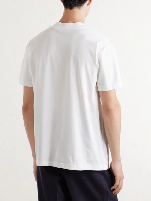 LARDINI Cotton-jersey T-shirt