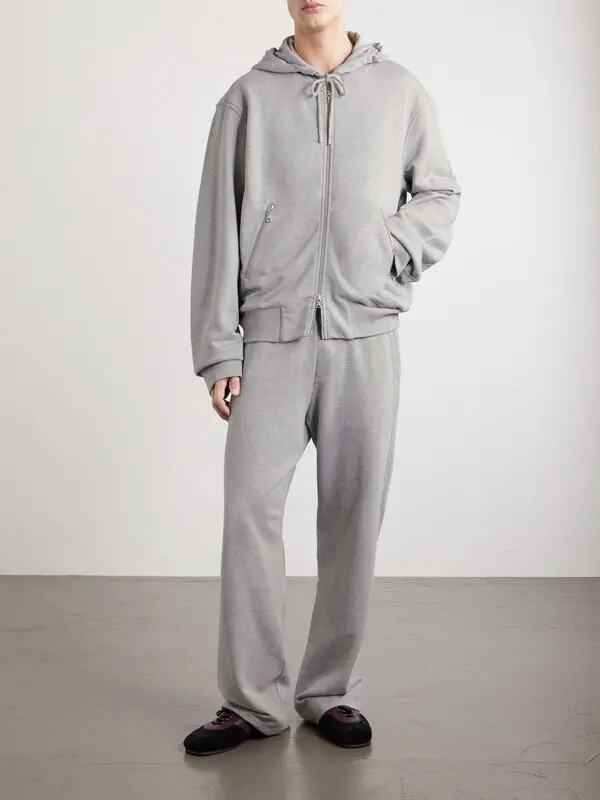 Dries Van Noten Cotton-jersey Zip-up Hoodie