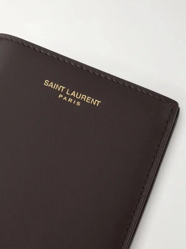 Saint Laurent Leather Billfold Wallet