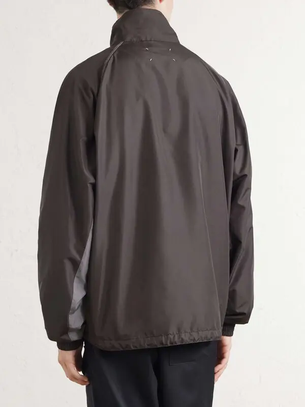 MAISON MARGIELA Mesh-trimmed Shell Jacket