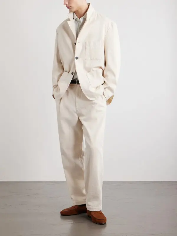 Barena Venezia Cotton Drill Jacket - Neutrals