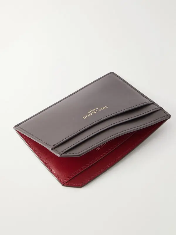 Saint Laurent Leather Cardoholder
