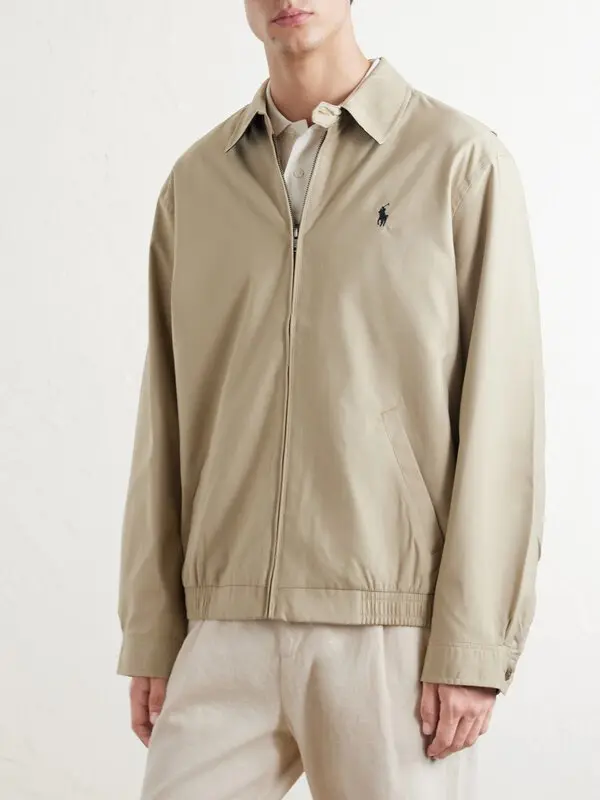 Polo Ralph Lauren Embroidered Recycled Shell Jacket