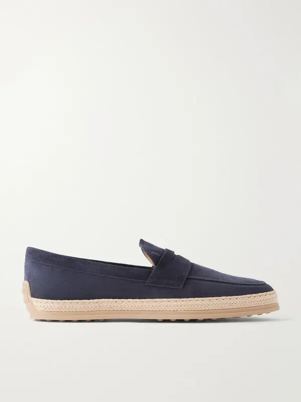 TOD'S Suede Espadrilles
