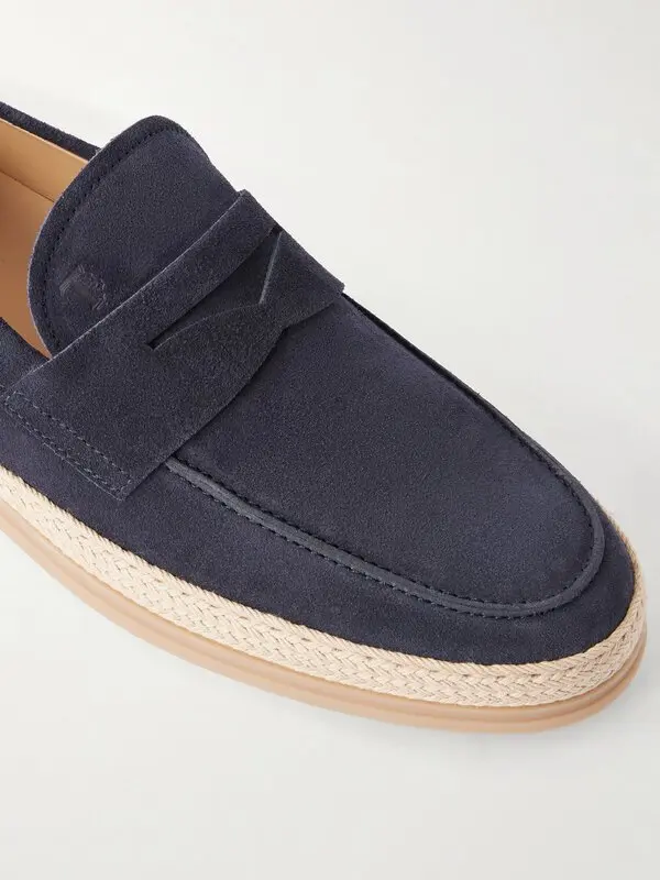 TOD'S Suede Espadrilles