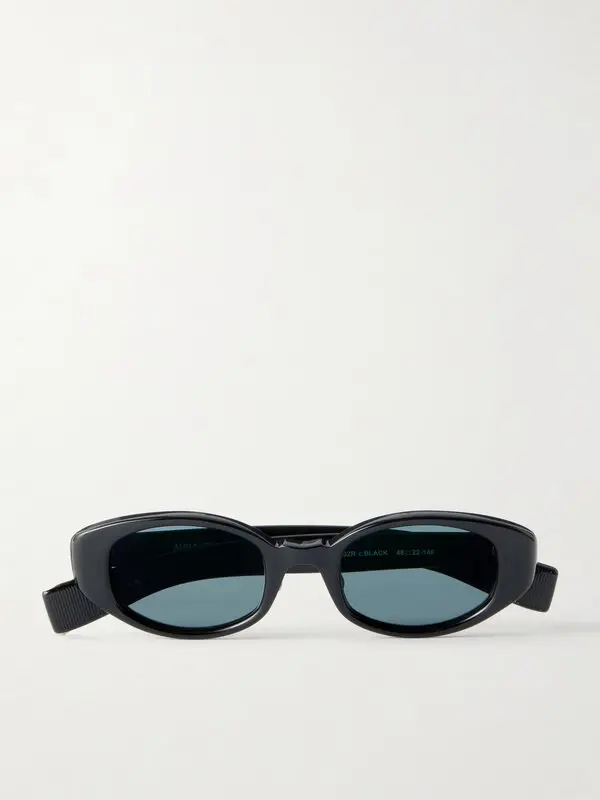 Auralee X Eyevan Acetate D-frame Sunglasses - Black