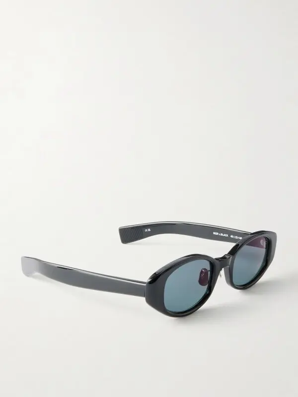 Auralee X Eyevan Acetate D-frame Sunglasses - Black