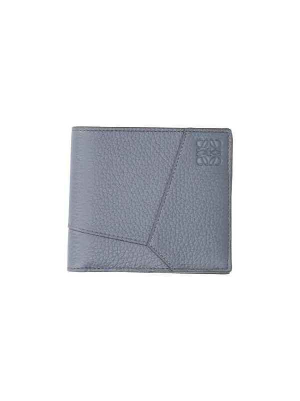 Loewe Bi-fold Wallet "puzzle - Blue