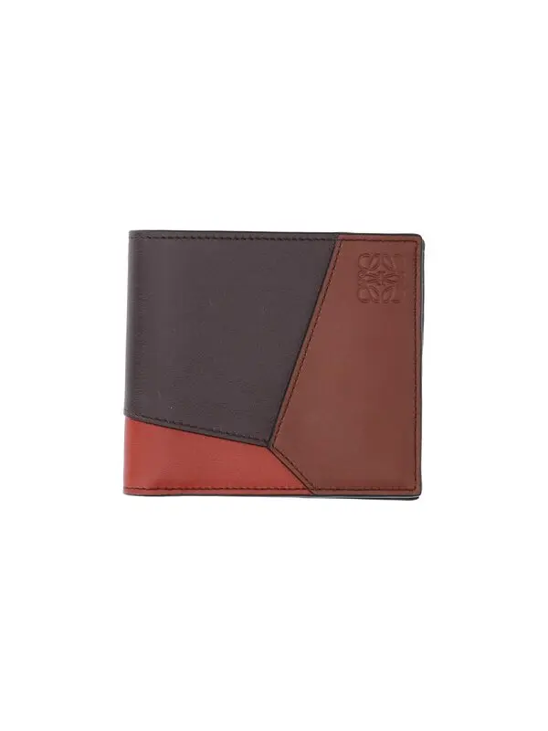 Loewe Bi-fold Wallet "puzzle - Brown