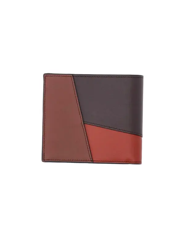 Loewe Bi-fold Wallet "puzzle - Brown