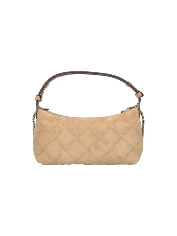 Tory Burch Shoulder Pouch "fleming - Beige