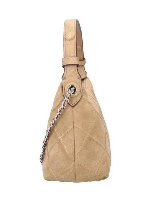Tory Burch Shoulder Pouch "fleming - Beige