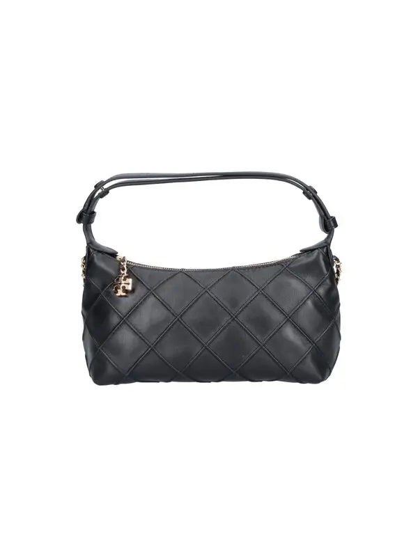 Tory Burch Shoulder Pouch "fleming - Black