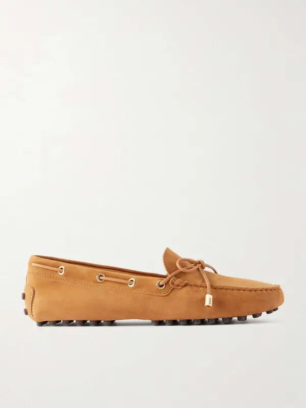 TOD'S Gommino Suede Loafers