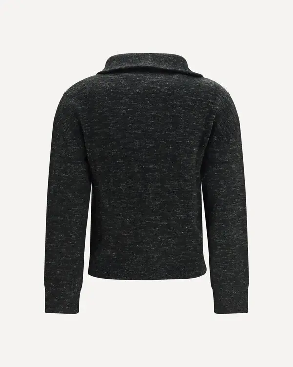 MARANT ETOILE Marant Étoile Coxy High-neck Zip-up Sweatshirt